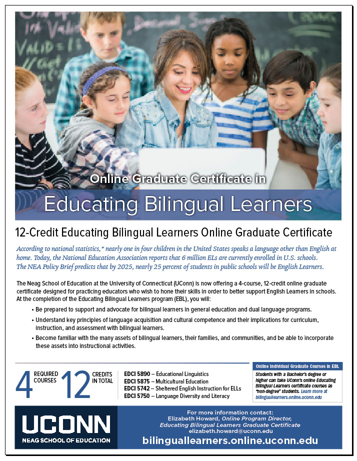 Home | Educating Bilingual Learners Online Graduate Certificate